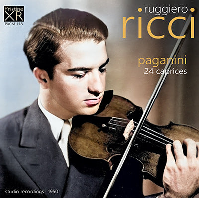 RICCI Paganini: 24 Caprices (1950) - PACM118 – Pristine Classical
